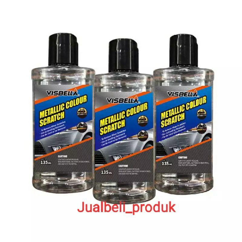 Visbella Metallic Color Scratch Remover (135ml) Buang Hilang Calar ...