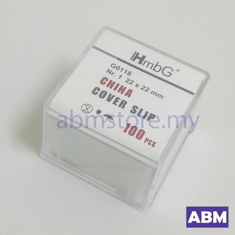 Cover Slip 22 X 22 X 0.13-0.16MM, HMBG (100pcs) | Shopee Malaysia