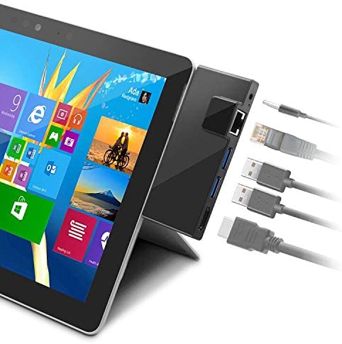 Surface Go Docking Station, USB C Hub HDMI Adapter 5 in 1 Type C Hub ...