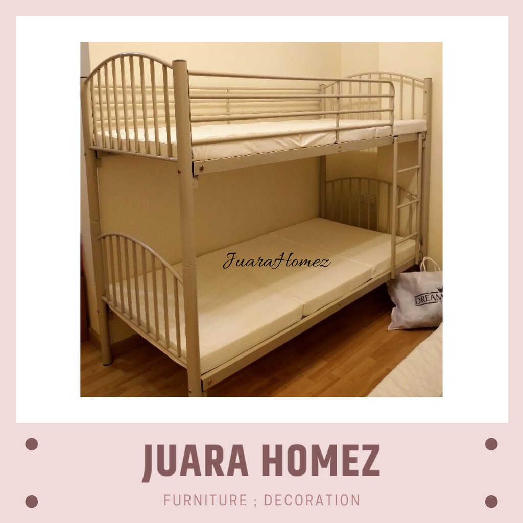 High Quality Double Decker Bed/ Bunk Bed / Katil 2 Tingkat / Hostel ...