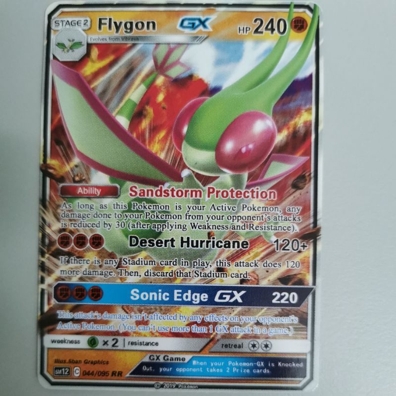 POKEMON TRADING CARD FLYGON GX/READY STOCK | Shopee Malaysia