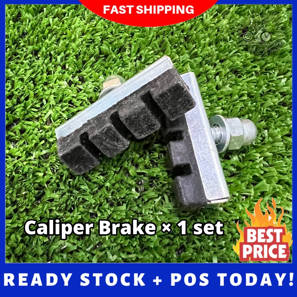 Bicycle Caliper Brake Shoe Basikal Getah Brek (1set /2pcs) | Shopee ...