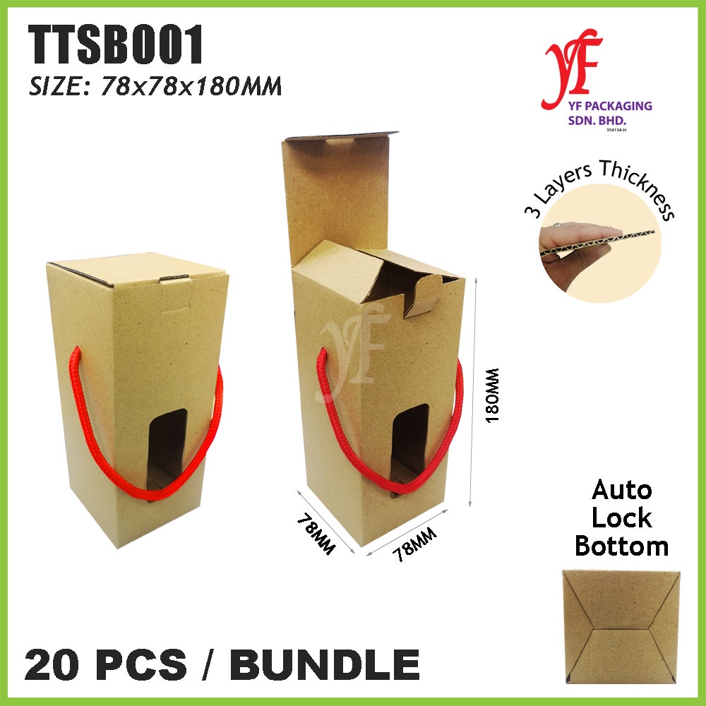 Tuck Top Snap Bottom Box Carton Box Packing Box Packaging Box Kotak ...