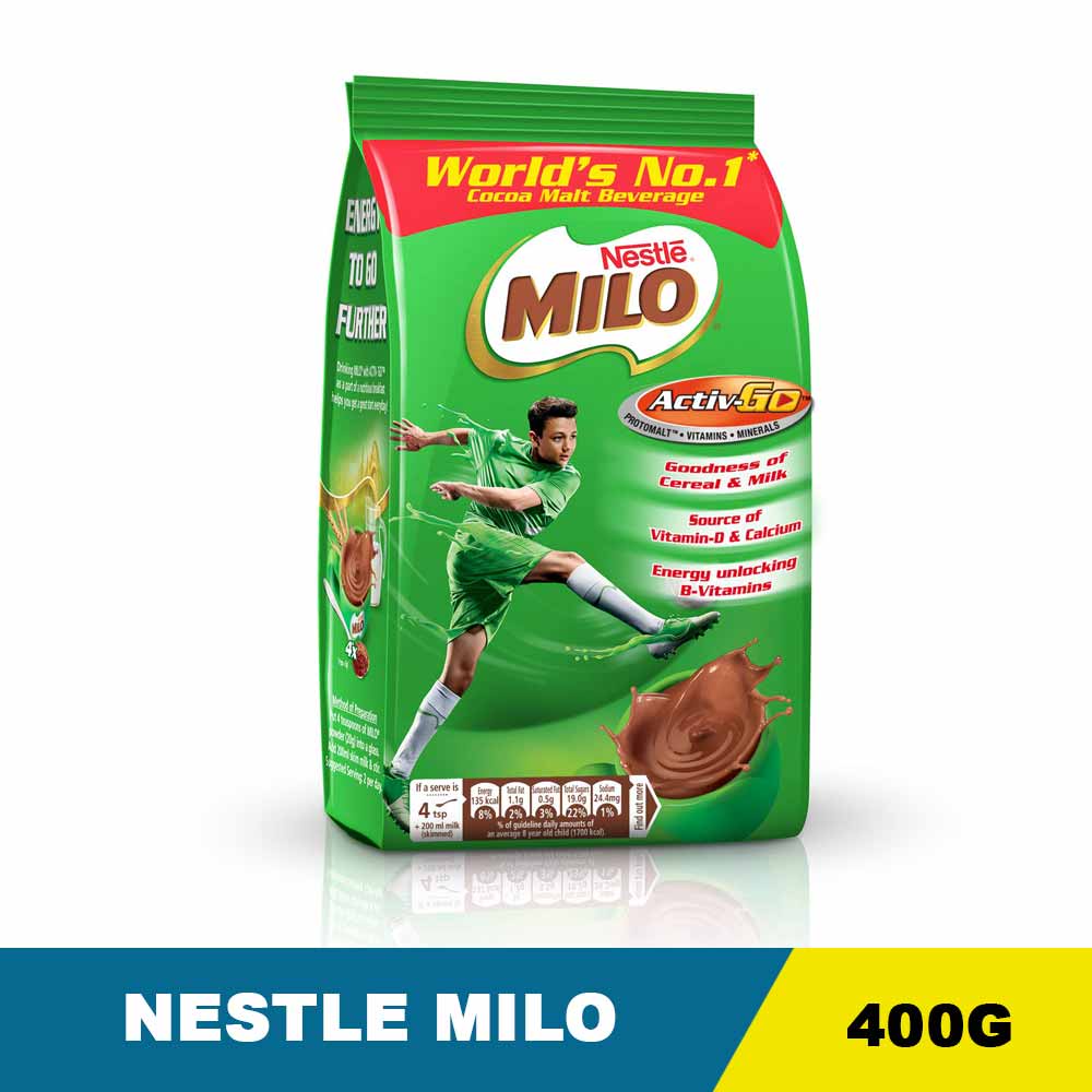Nestle Milo Activ-Go 400g | Shopee Malaysia