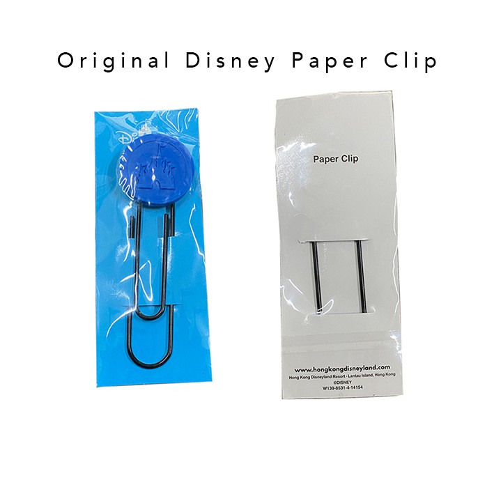 ORIGINAL DISNEY GIFT PAPER CLIP (BLUE) | Shopee Malaysia
