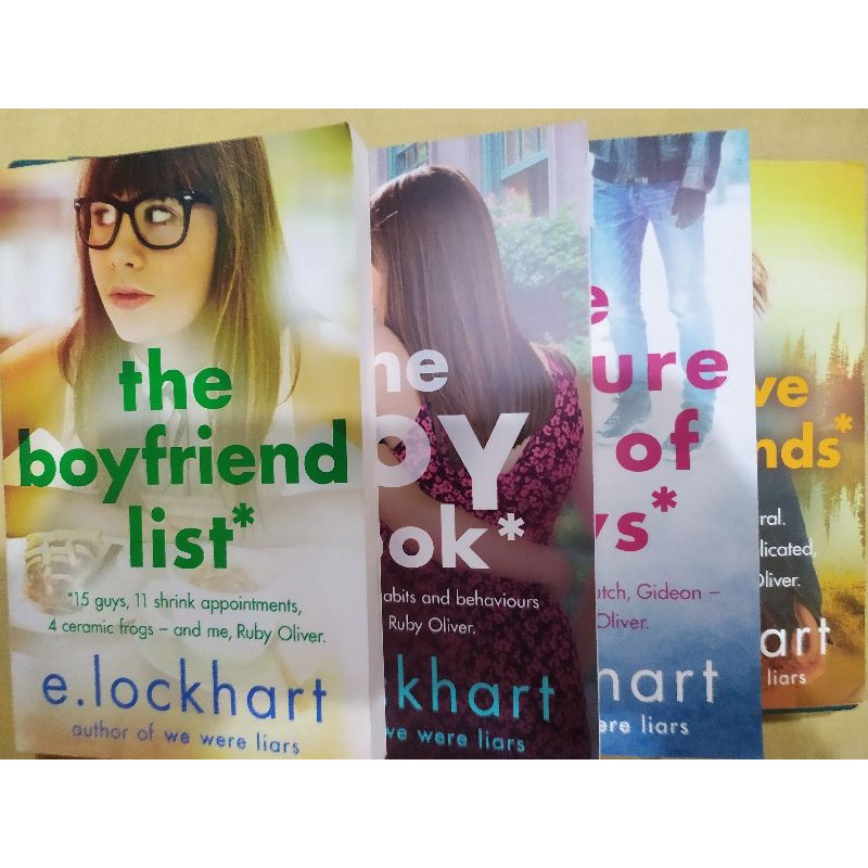 (Used) Ruby Oliver (E. Lockhart): The Boyfriend List, The Boy Book, The ...