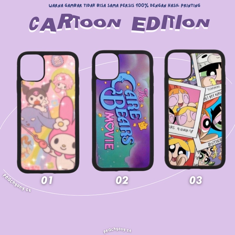 Cartoon EDITION | Wf LOOK ALIKE GLOSSY CASE 2D | Glossy case, aesthetic case, cute case | Shopee ...