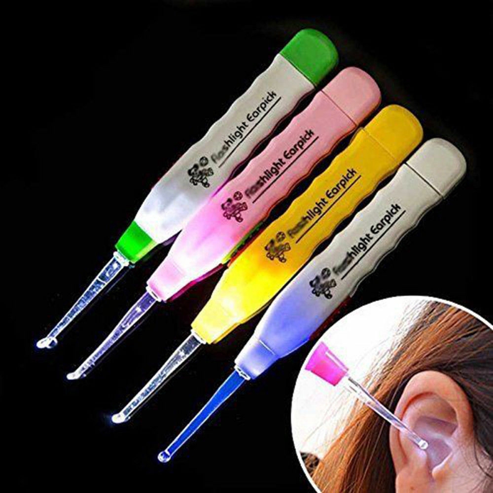 Baby LED Light Flashlight Ear Cleaning Remover Ear Pick Remover Tool ...
