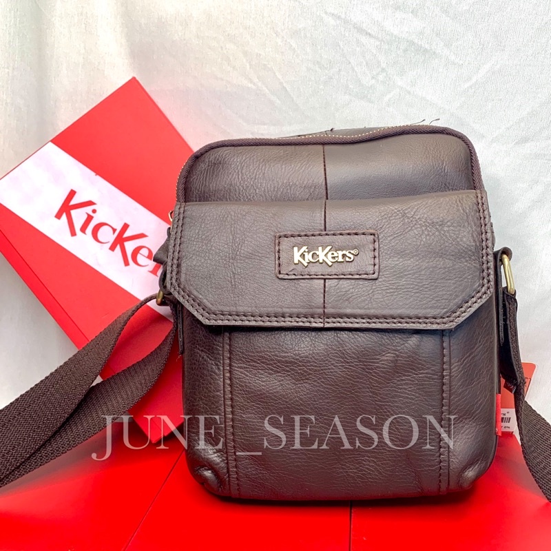 Kickers Sling Bag Genuine Leather 100% Original BPM S1 PM (KIC-S 87731 ...