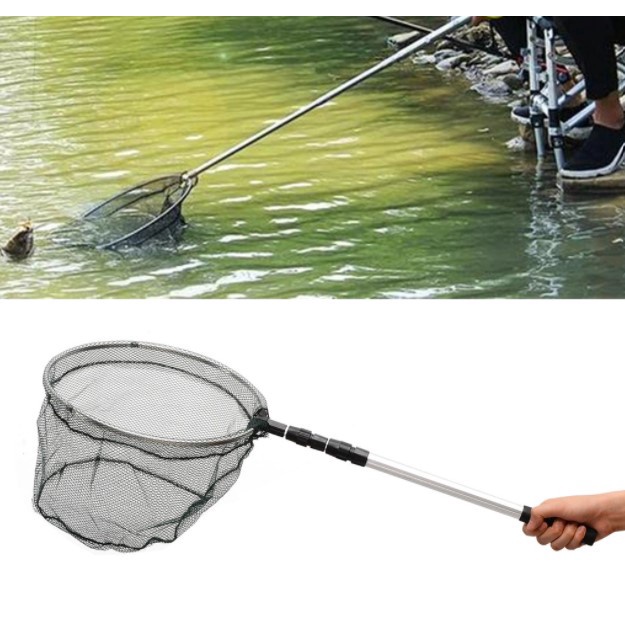Jaring Tangkap Ikan Jaring Rama-Rama Adjustable Extendable Fishing Net ...