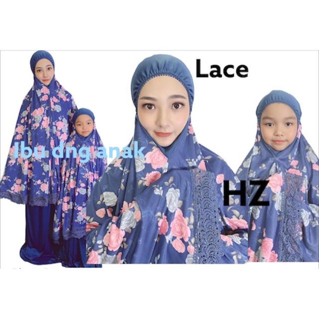 Telekung bunga set ibu dan anak 💯 hot item | Shopee Malaysia