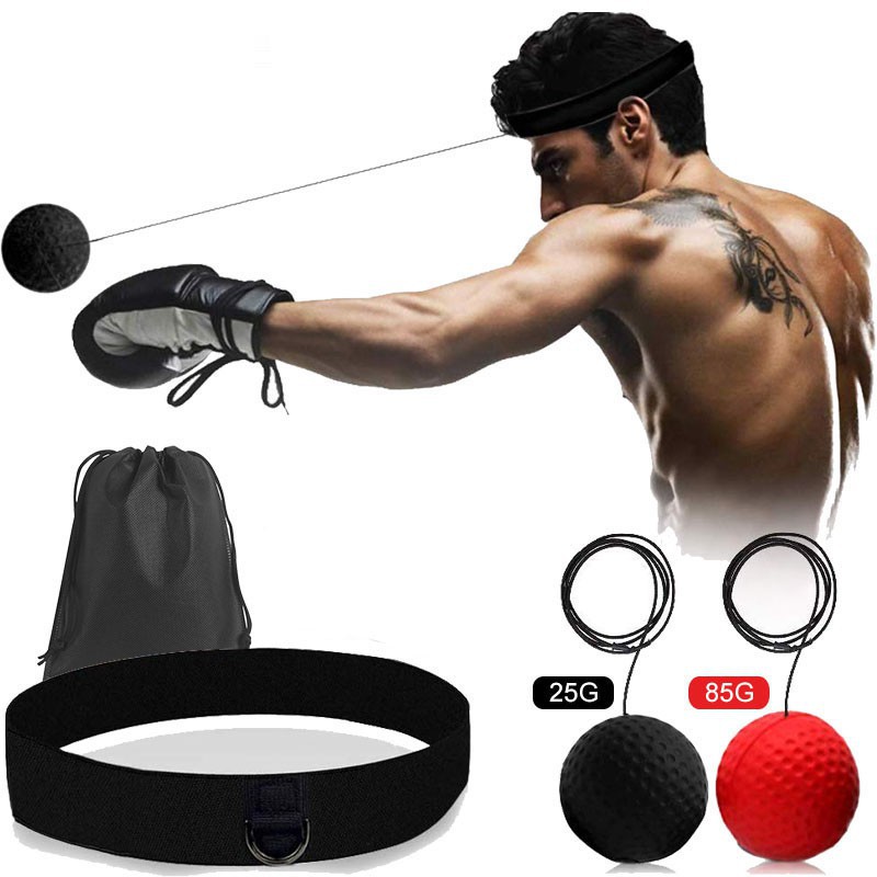 Adult Boxing Reflex Ball Fight Ball Punching Speed for Boxing Training ...