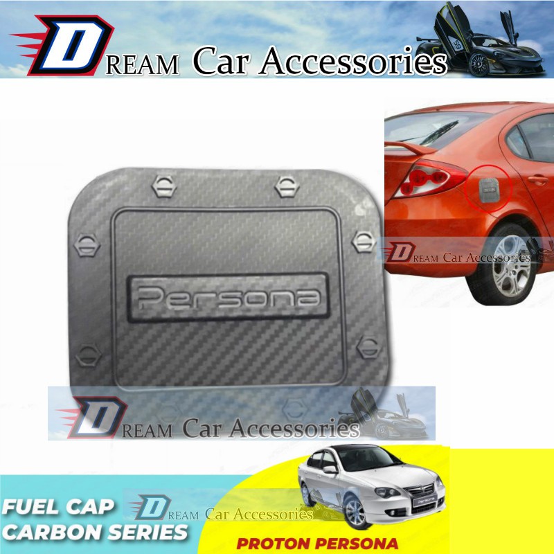 Proton Persona 2008-2015 Carbon Fuel Tank Cover Fuel Cap | Shopee Malaysia