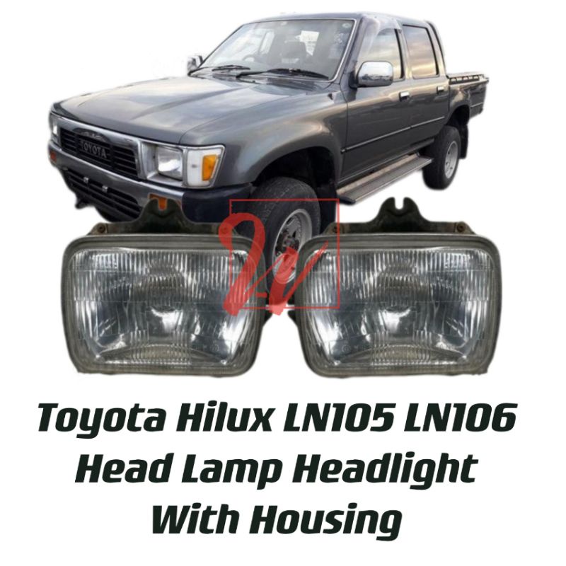 Toyota Hilux Pickup RN55 RN65 RN85 RN90 LN105 LN106 Head Lamp Headlight ...