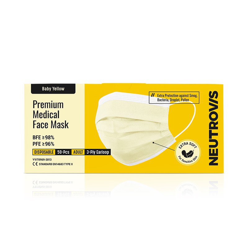 NEUTROVIS Premium Medical Face Mask (50's) | Shopee Malaysia