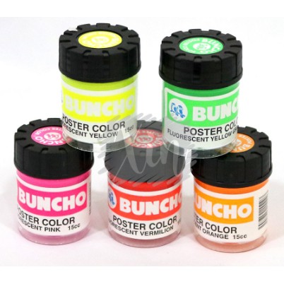 Buncho Poster Colour 15CC 18 Color (1 BOTTLE) | Shopee Malaysia