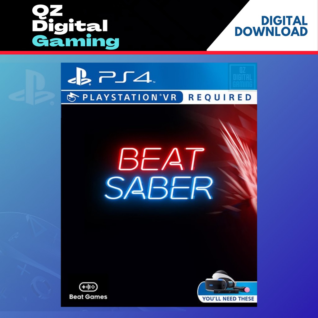 PS4 PSVR Beat Saber VR Digital Download | Shopee Malaysia