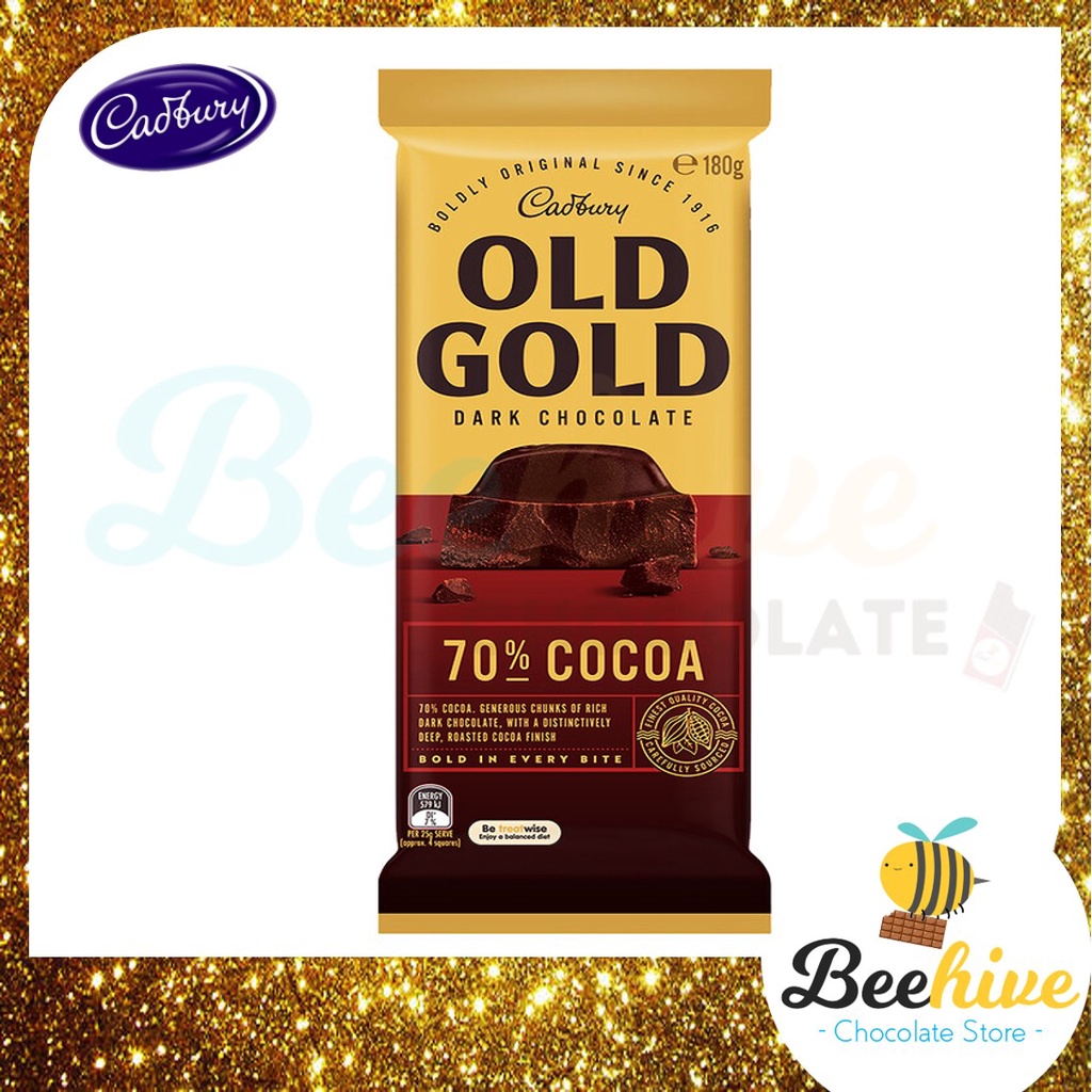 Cadbury Old Gold Dark Chocolate 180g | Shopee Malaysia