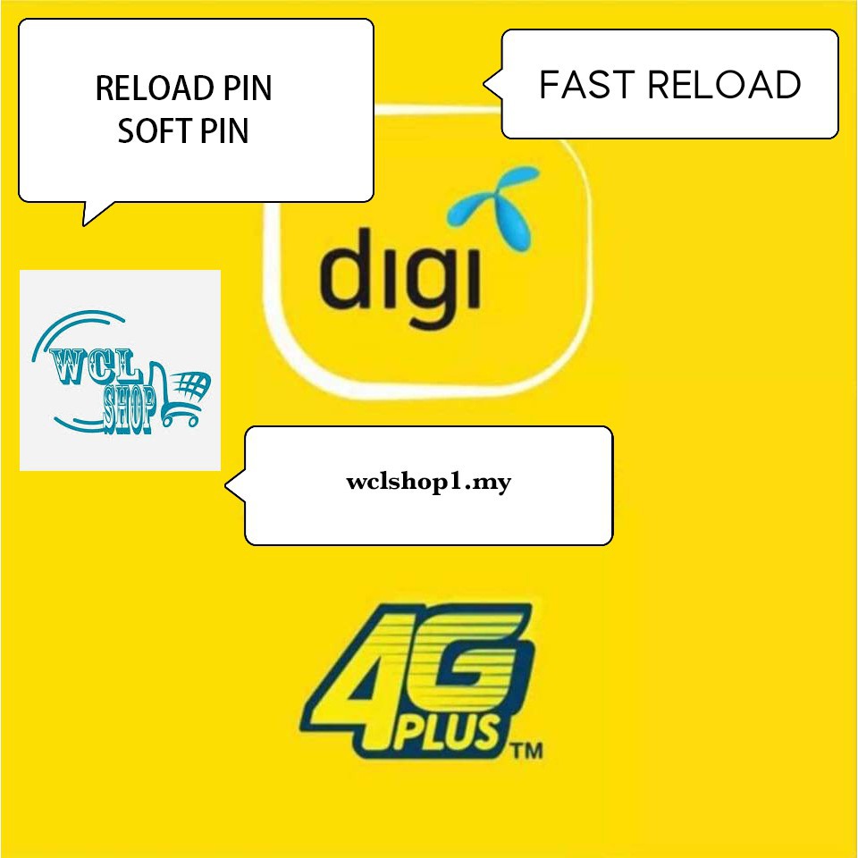 Spot DIGI RELOAD PIN RM5, 10, 30 | Shopee Malaysia