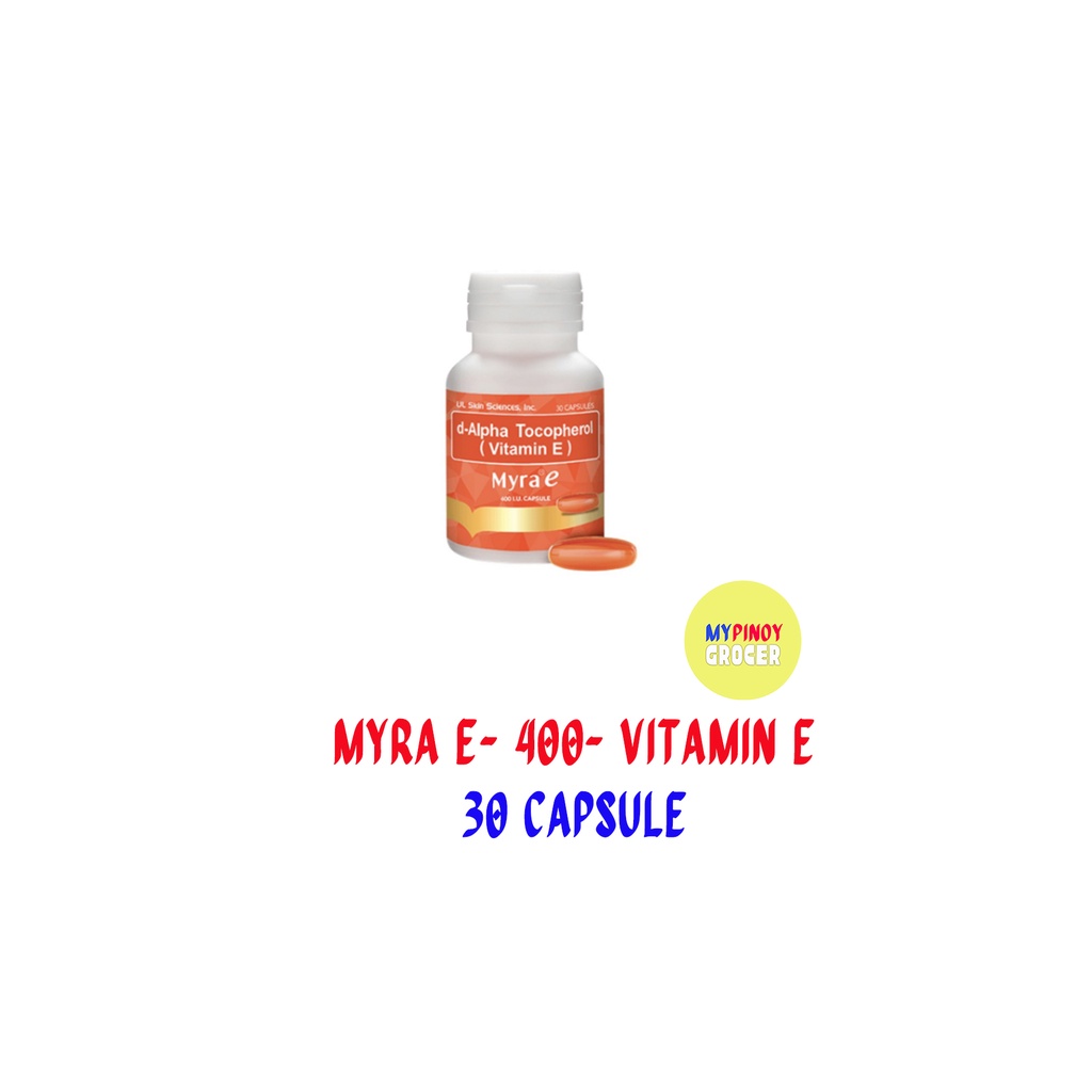 Philippine Product - Myra E -30 capsule, 8capsule | Shopee Malaysia