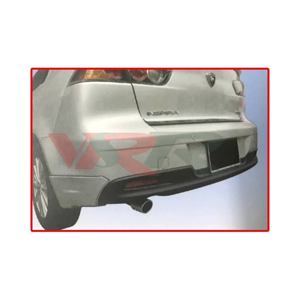 Proton Inspira (2010-2015) OEM Rear Back Bumper Skirt Skirting Lower ...