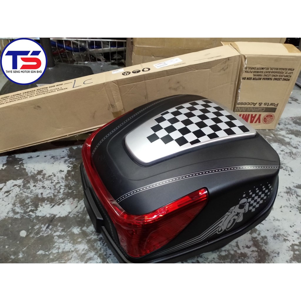 YAMAHA 30L(LITER) TOP BOX WITH TOP CASE RACK SET FOR MODEL Y15ZR ...