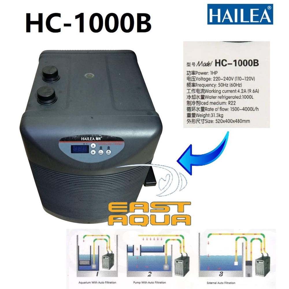 Hailea HC-1000B (1 year Warranty) | Shopee Malaysia