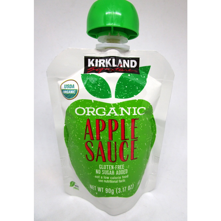 KIRKLAND SIGNATURE ORGANIC APPLE SAUCE, 3.17 OZ. | Shopee Malaysia