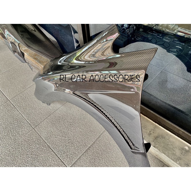 Honda Civic fd fd2 js racing carbon fiber front fender 2006 2007 2008 ...