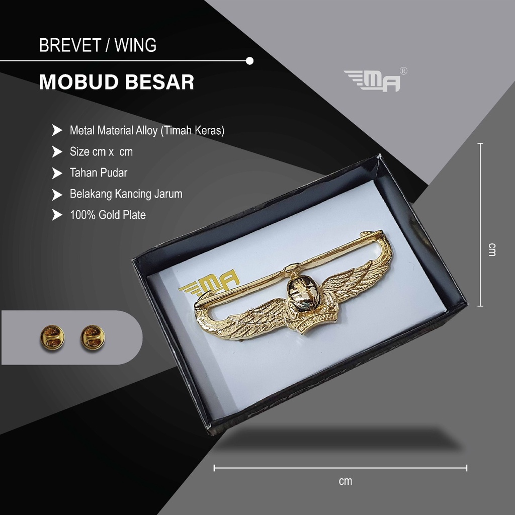 Wing MOBUD RAIDER PDH BRIVET BREVET PIN MOBUD RAIDER | Shopee Malaysia