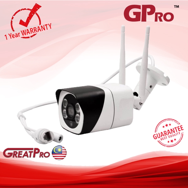 GPRO CCTV 4MP 1440P WIRELESS STANDALONE WIFI OUTDOOR IP66 IP CAMERA ...