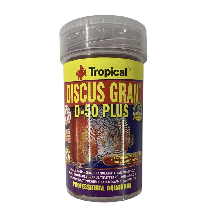 Tropical Discus Gran D-50 Plus 44gm | Shopee Malaysia