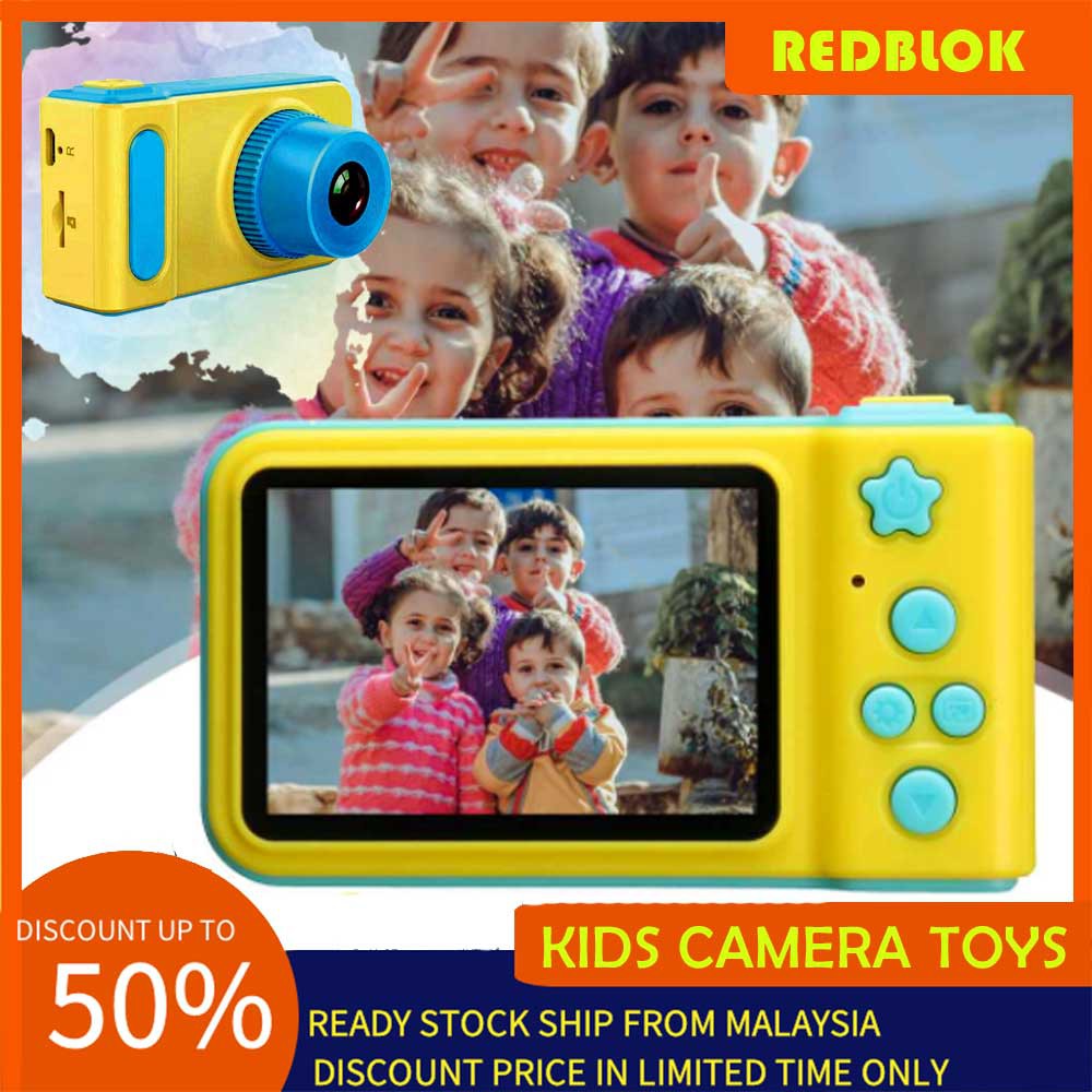 🔥 READY STOCK 🔥 Redblok KCC-1 HD Kids Camera 2 Inch Mini Children ...