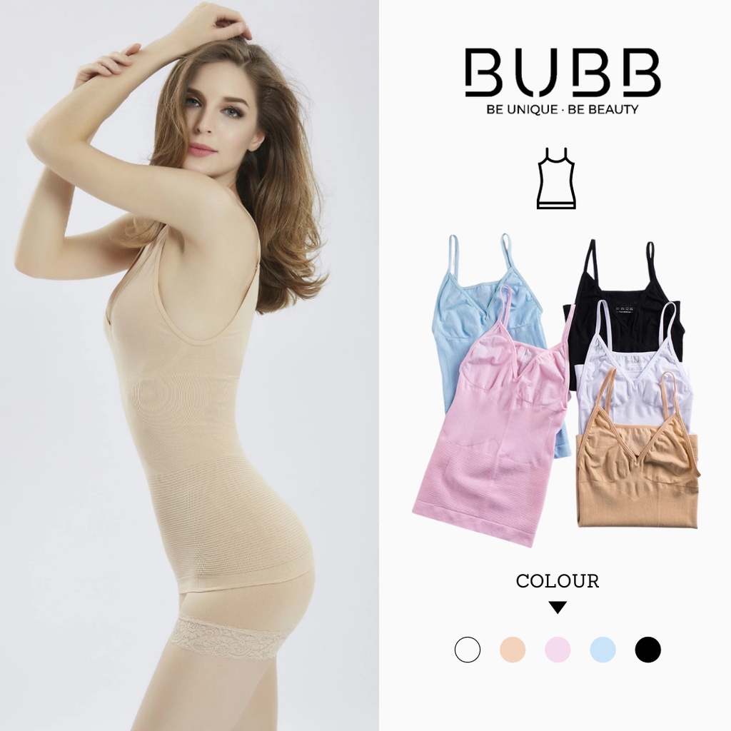 MUNAFIE Singlet Slimming trims fat tighten belly shapewear women singlet wanita (BUBB Store ...