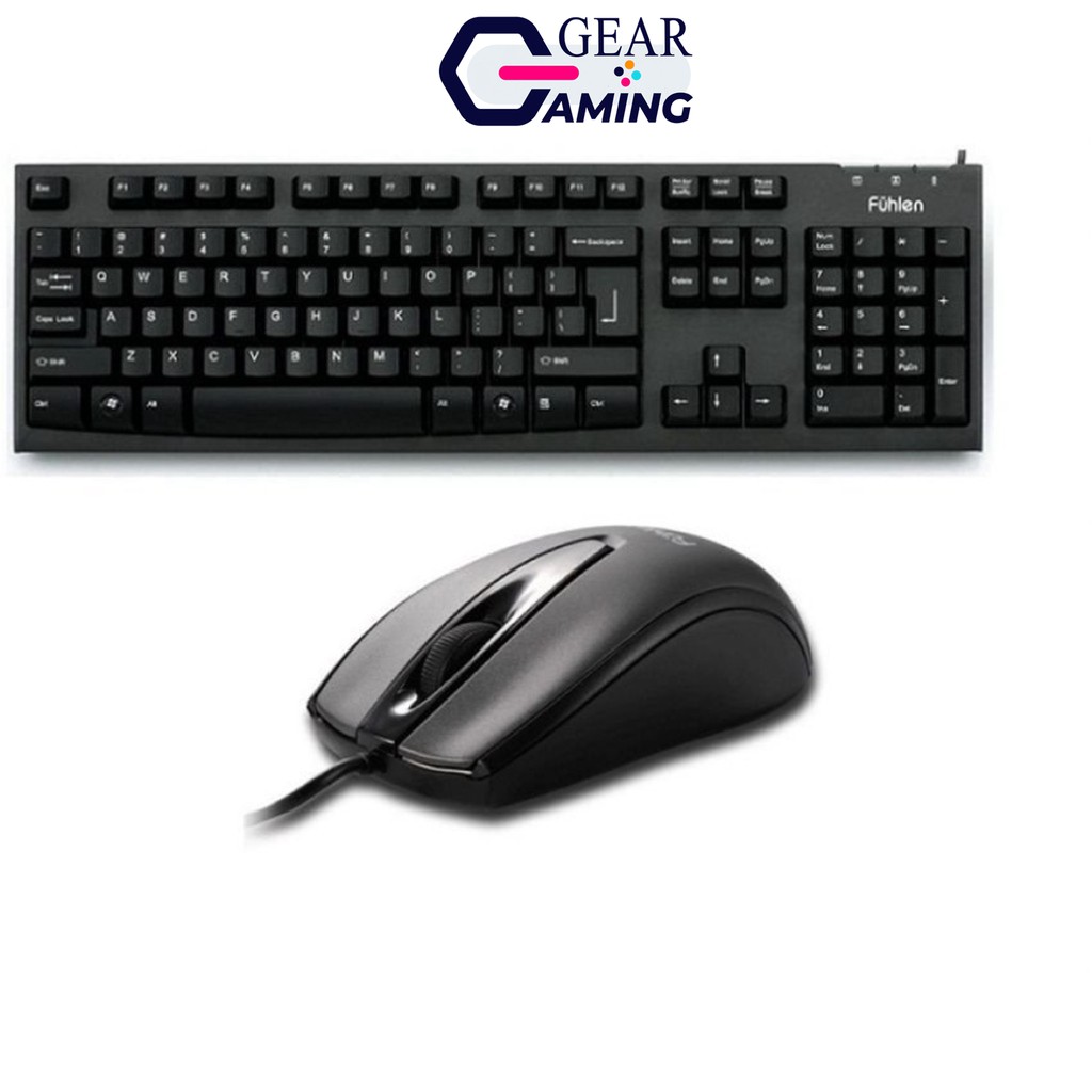 Fuhlen L411 + L102 wired keyboard and mouse set - Genuine Ninza stamp ...