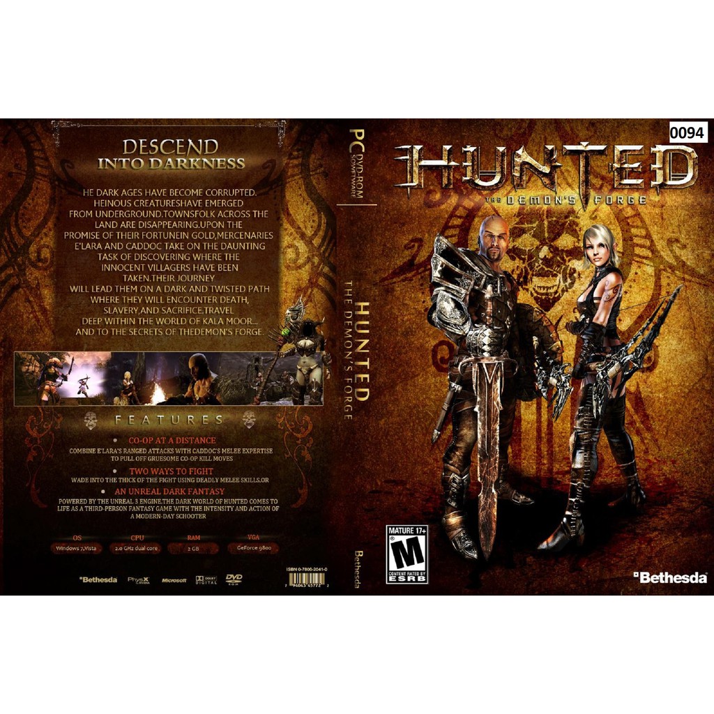 (PC) Hunted The Demon's Forge | Shopee Malaysia