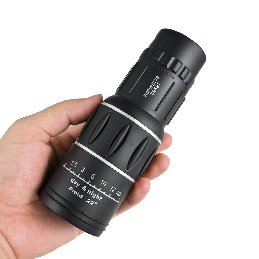 16X52 High Over Monocular Telescope 98 / 8000M Plastic Binoculars ...