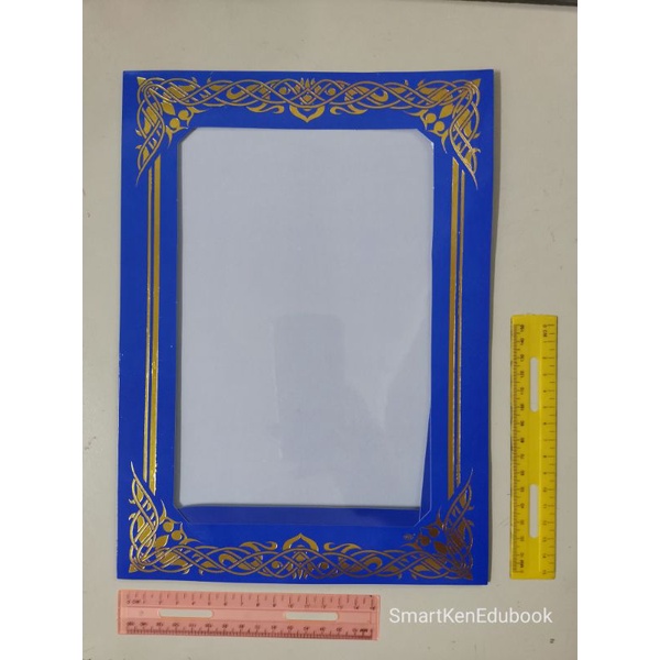 FOLDER SIJIL [HOT STAMPING] BIRU TUA | Shopee Malaysia