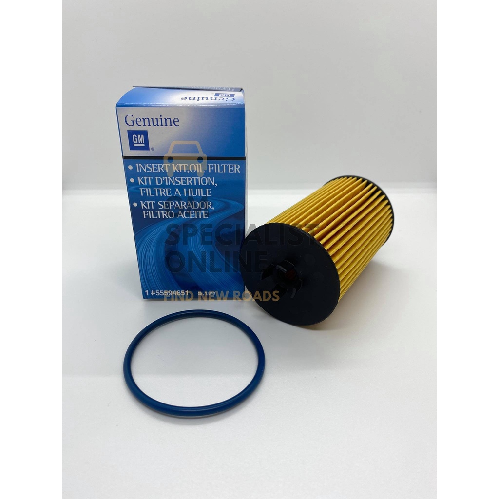 ENGINE OIL FILTER (GENUINE) > 55594651 > CRUZE / ORLANDO | Shopee Malaysia