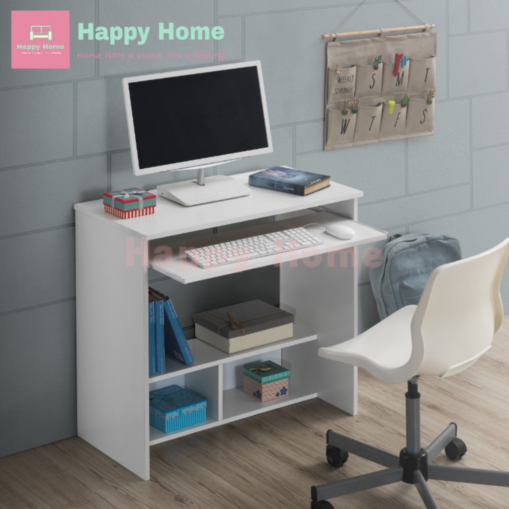 AMOS computer desk with keyboard tray / study desk / writing desk ...