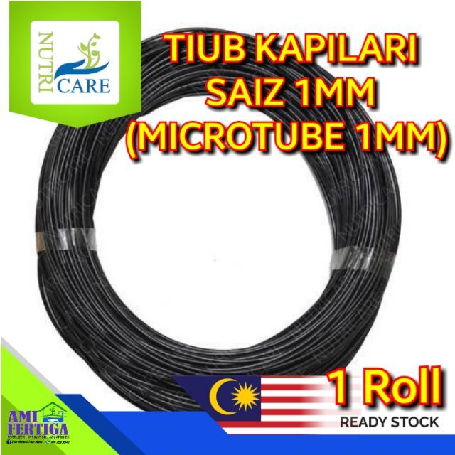 Tiub Kapilari 1mm / 1mm Microtube Untuk Driper Fertigasi | Shopee Malaysia