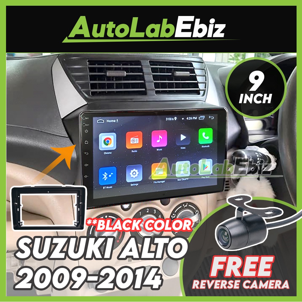 [🎁FREE Gift] Suzuki ALTO 2009-2014 Casing 9" inch with Android player ...