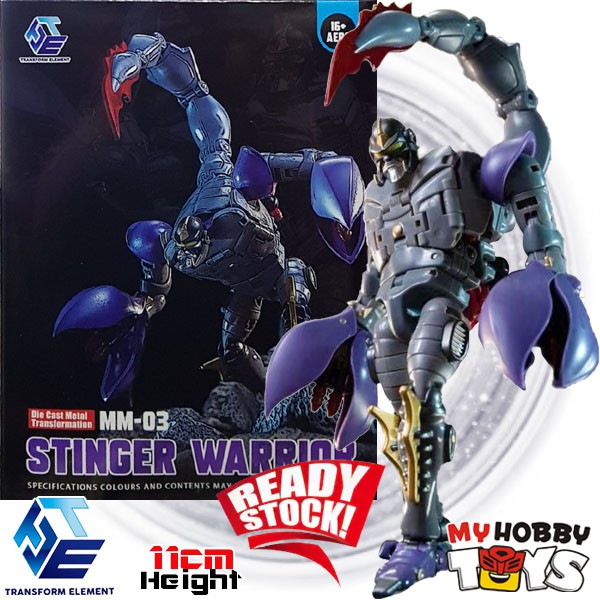 Transform Element Transformable Robot - MM-03 Scorpion ( Legends Scale ...