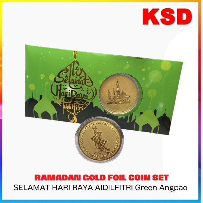 [Ready Stock] Hari Raya Coin/Gold coin Raya Gifts Hadiah duit Raya 2021 ...