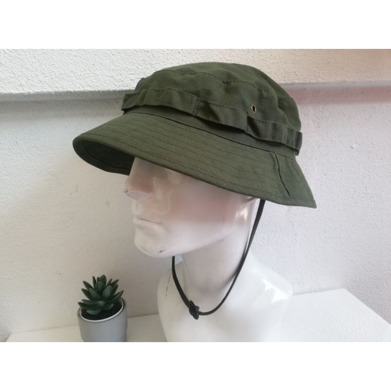 rre hatroom Topi Kebun Kain Ripstop Army Celoreng Hat Visor UV Shield ...