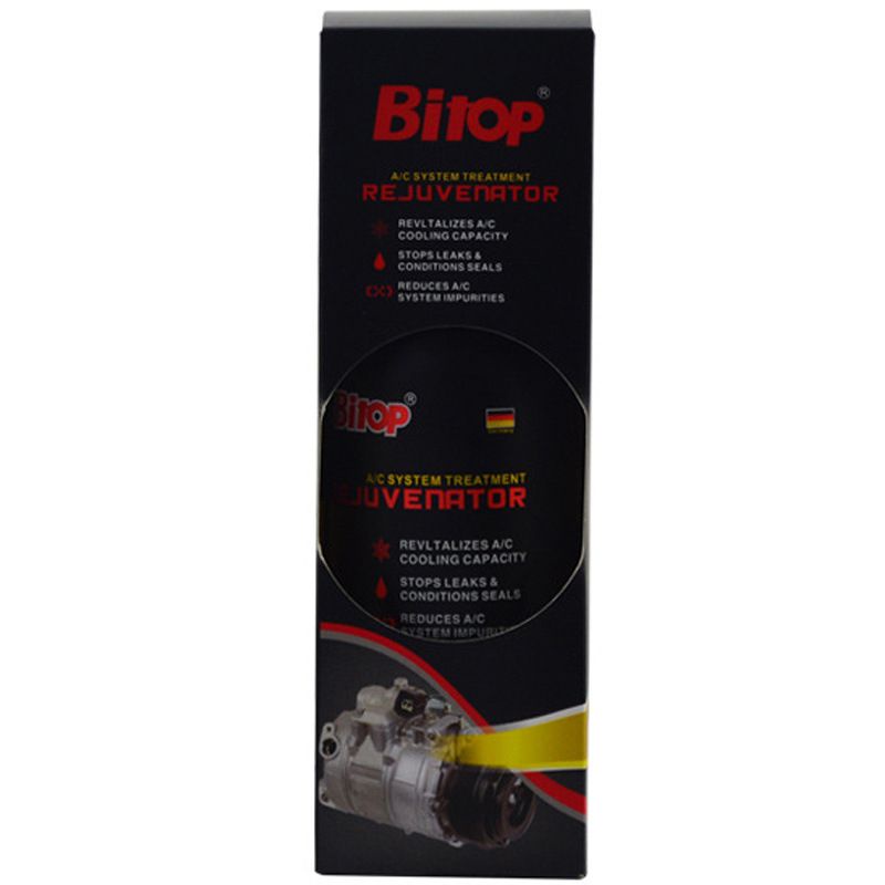 BITOP DIY TOP UP STOP LEAK AC GAS + OIL TREATMENT CAR AIR COND R134 ...