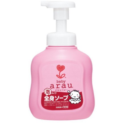 Japan Arau.baby Baby No Additives 2 In 1 Shampoo Bath Bubble-450ml (Can ...
