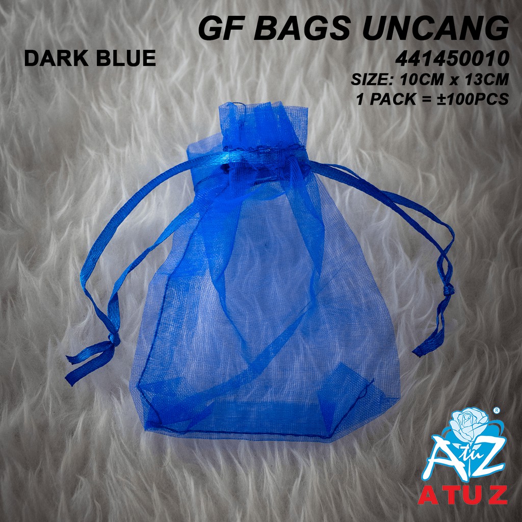 AtuZ Uncang Bag Organza 8*H12cm/14*H9cm/22*H26cm COMEL POUCH / BEG ...