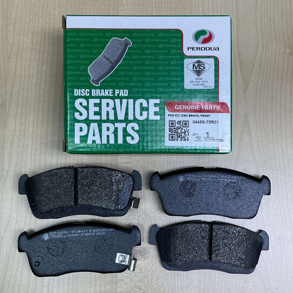 BRAKE PAD FRONT - PERODUA MYVI 2005Y - 2011Y (04465-73R01) | Shopee ...