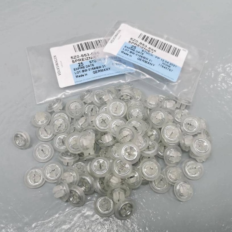 SPREADER RIVET WITH PIN OF 1 PIECE - VW POLO VENTO - 5Z0853695 | Shopee ...